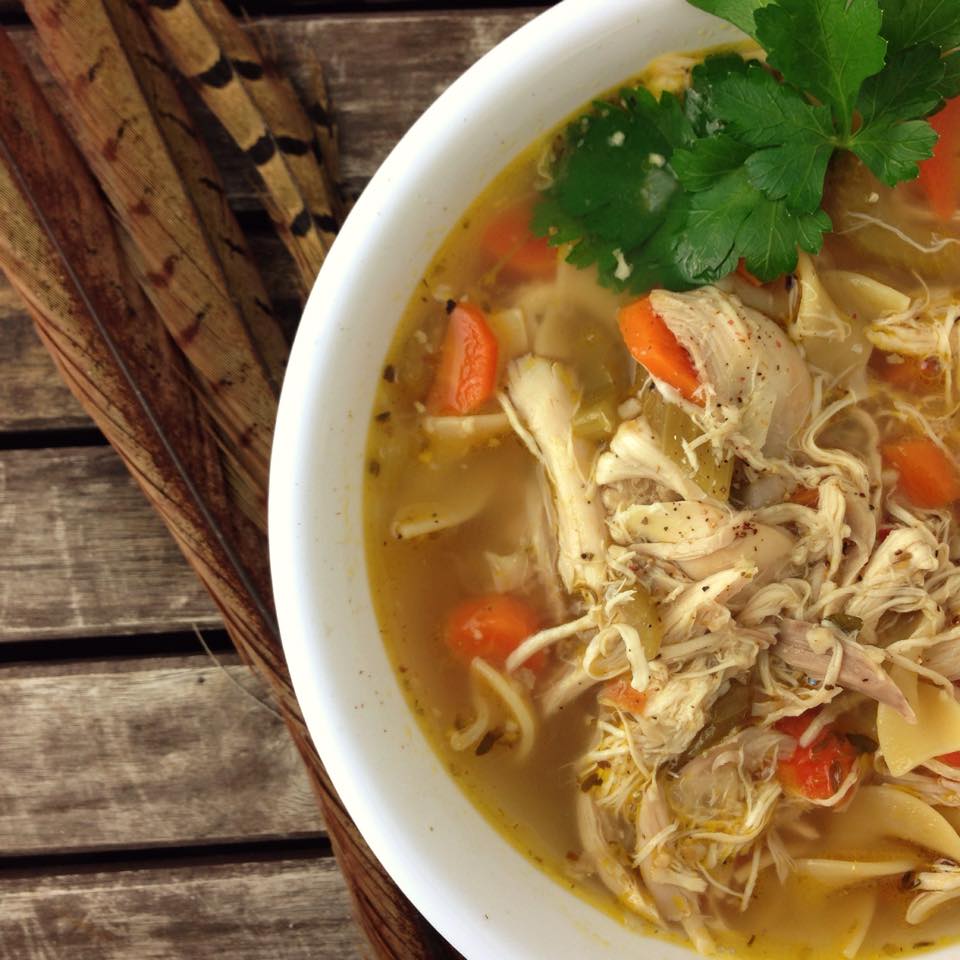 Wild Pheasant Noodle Soup - From Field To Plate