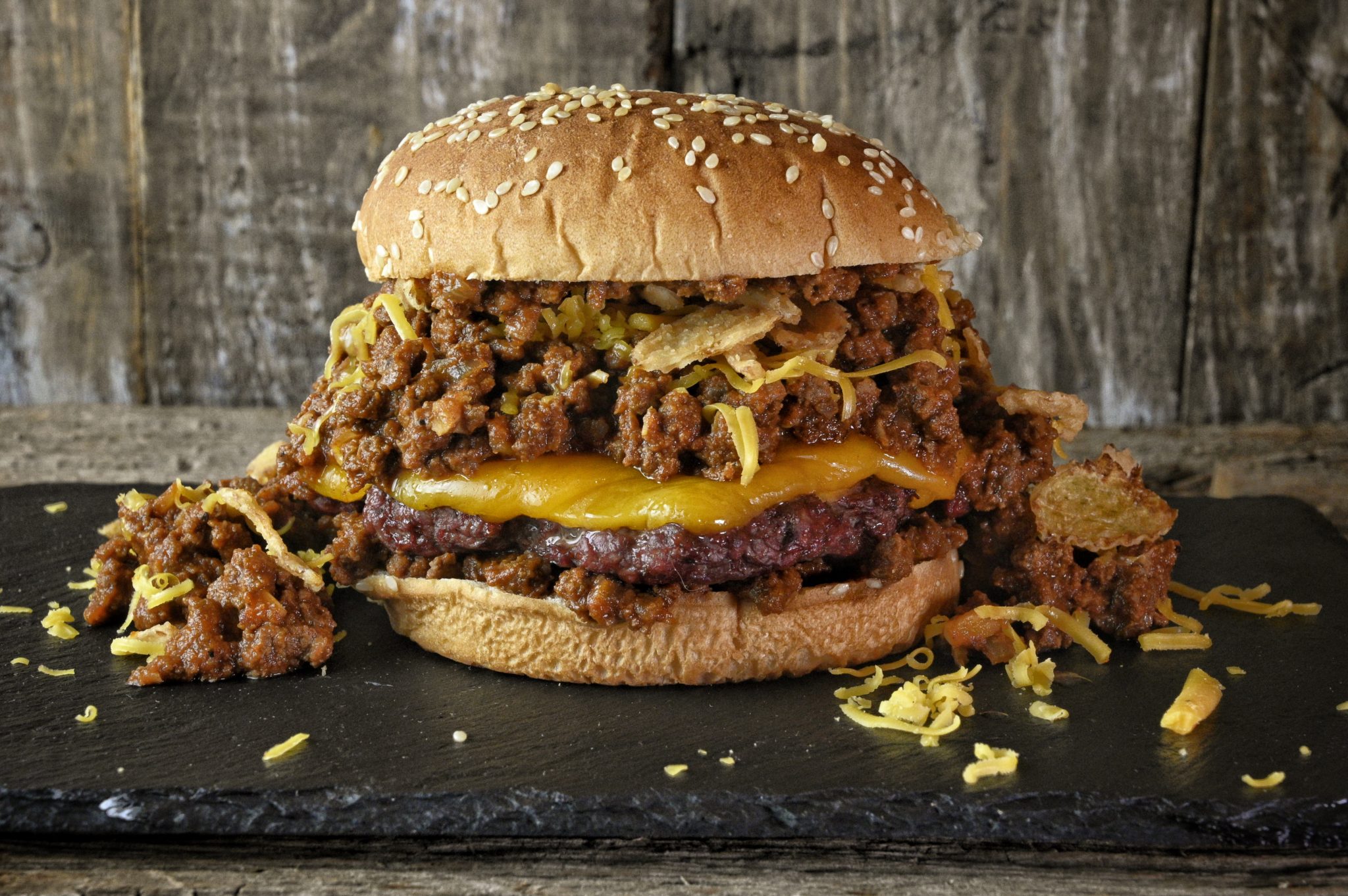 Wild Chili Cheeseburger - From Field To Plate