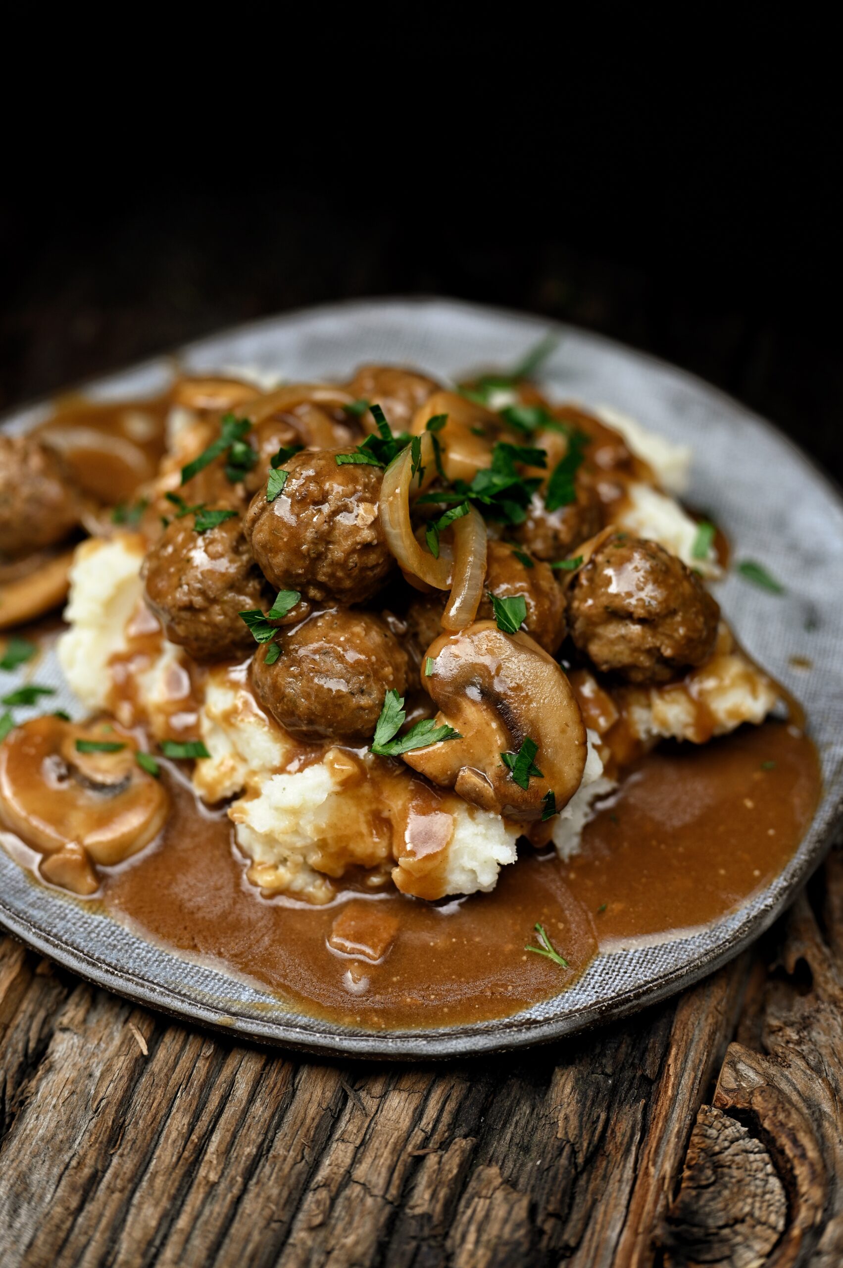 Venison Salisbury Meatballs - From Field To Plate